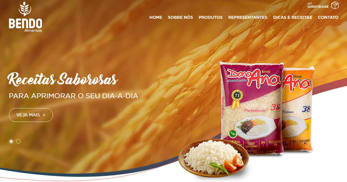 Bendo Alimentos - Distribuidor de arroz com 40 anos de história...