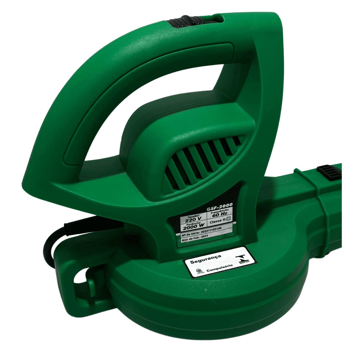 Soprador De Folhas Elétrico 2000w Garthen - Bendo Distribuidora